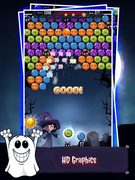 Spooky Bubbles | Apps | 148Apps