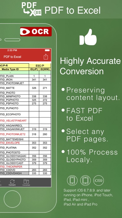 PDF To Excel With OCR By Flyingbee Software Co Ltd 