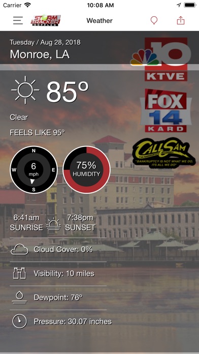KTVE/KARD Weather for iPhone - APP DOWNLOAD