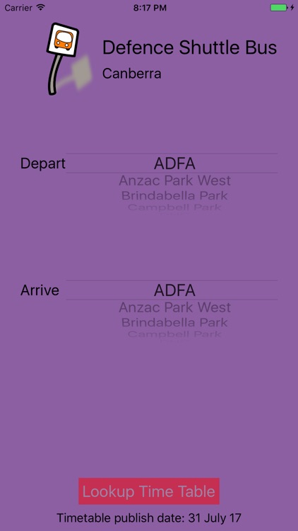 Defence Shuttle Bus - Canberra by Adam Birch