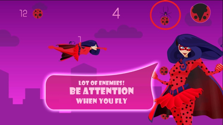 Super Ladybug Girl - Miraculous Fly by Joseph Torres