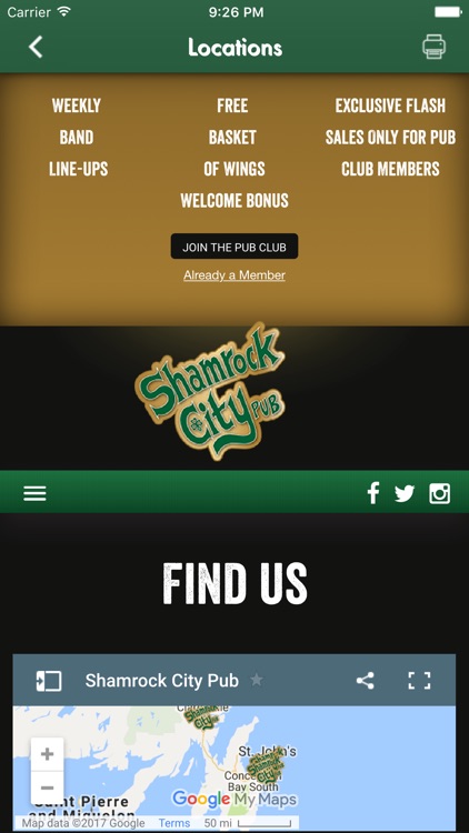 Shamrock City Pub by Pull Apps Inc