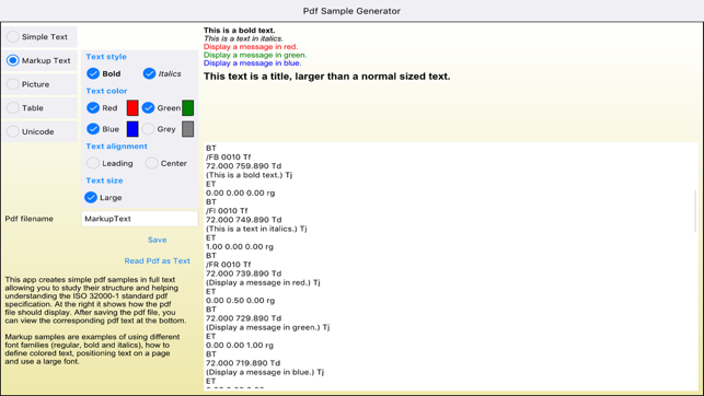 ‎App Store에서 제공하는 PdfSampleGenerator