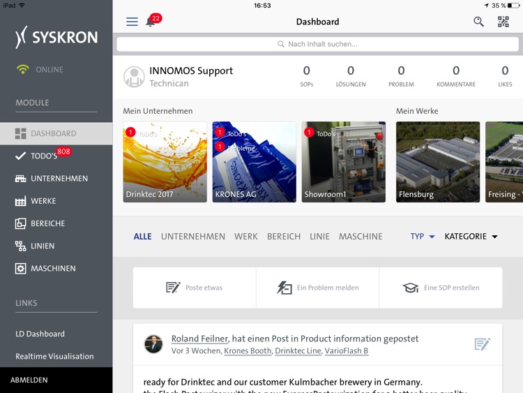 Share2Act Drinktec by Syskron GmbH