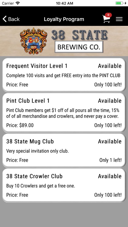 38 State Brewing by Mydynamenu, Inc.