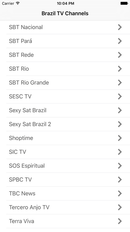 Brazil TV Channels by Tan Nguyen