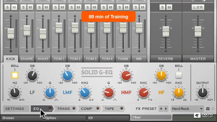 Course For NI 202 - Studio Drummer Explored by Nonlinear Educating Inc.