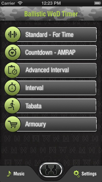 Ballistic WoD Timer by Elliott Brown