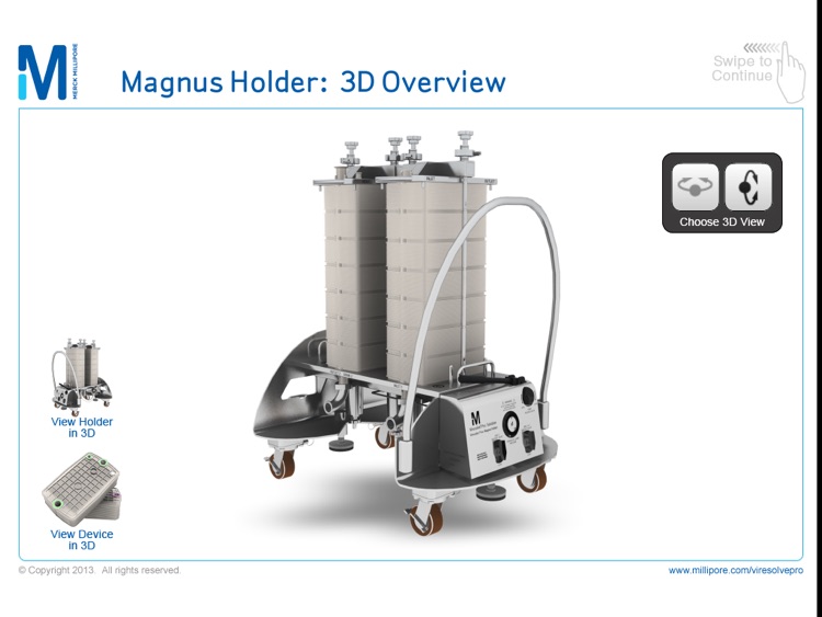 Merck Viresolve Pro+ Magnus Holder by Merck KGaA