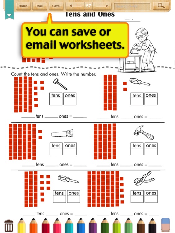 1st Grade Place Value And Number Charts Worksheets Free Place Value