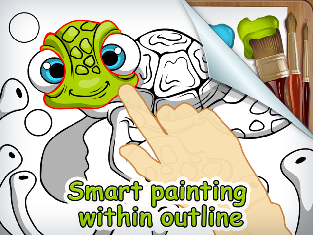 ‎Brush and Smudge - coloring book dans l’App Store