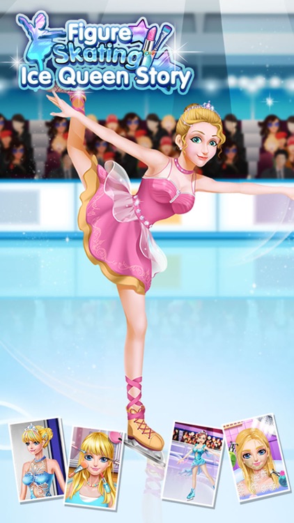 Ice Princess Figure Skating - Dress up, Makeu up, Spa & Free Girls ...