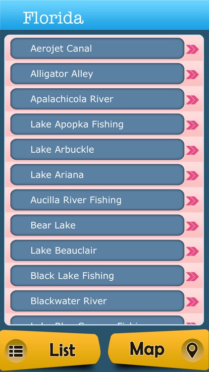 Florida - Fishing lakes & Boat Ramps by K SOUJANYA