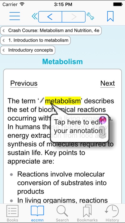 Crash Course: Metabolism and Nutrition, 4th Edition by Indextra AB