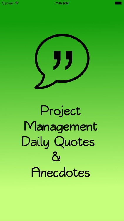 Project Management Quotes App by Gtag Technologies Incorporated