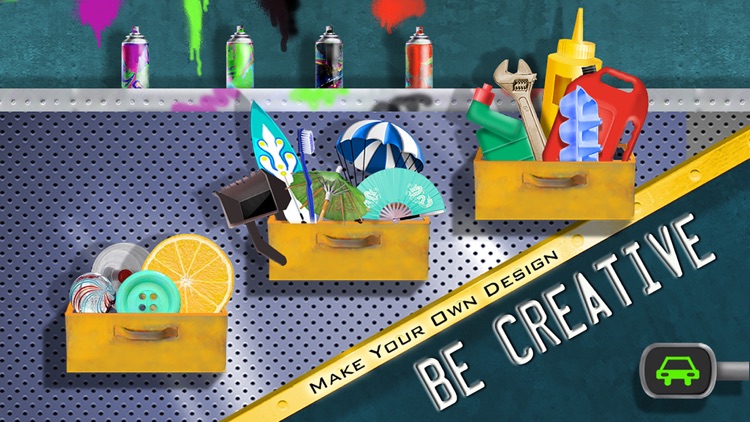 Create A Car - Build & Drive Vehicles From Scrap Parts - Recycling Game ...