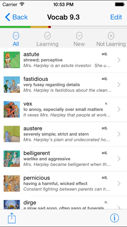 Knowji Vocab 9 Audio Visual Vocabulary Flashcards with Spaced ...