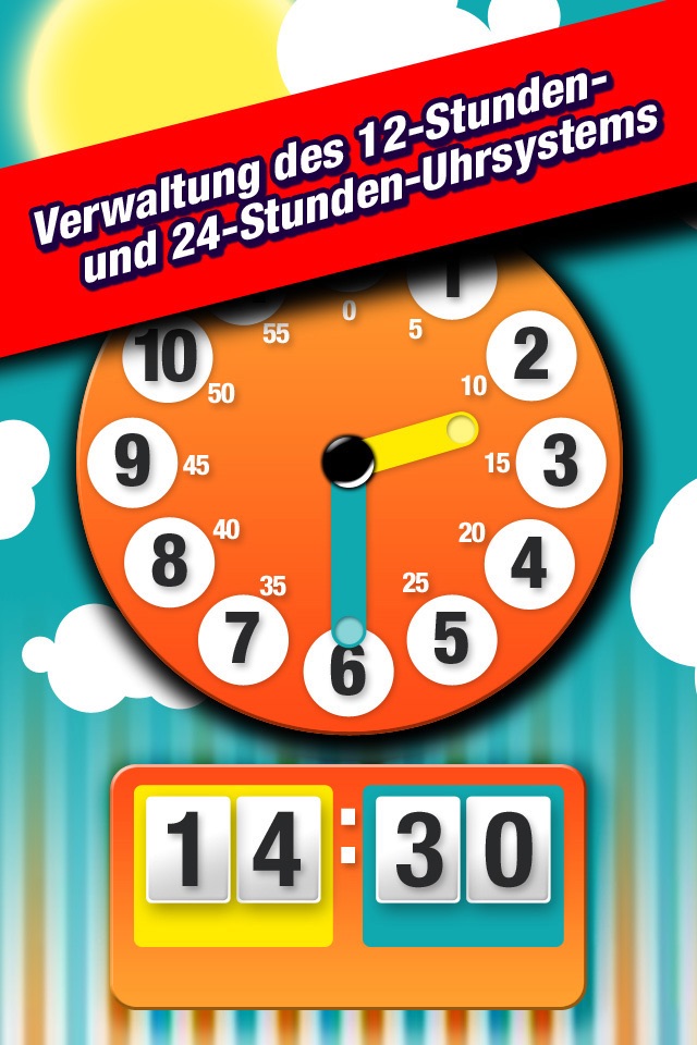 Telling Time For Kids Game To Learn To Tell Time Easily At App Store