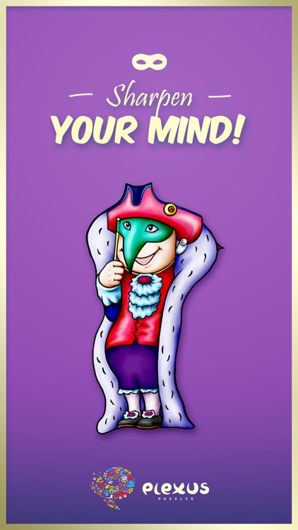 Touching Masquerade, a PLEXUS Puzzle by Synaptic Blue LLC