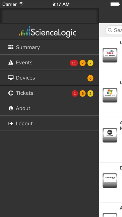ScienceLogic EM7 Mobile Access by ScienceLogic