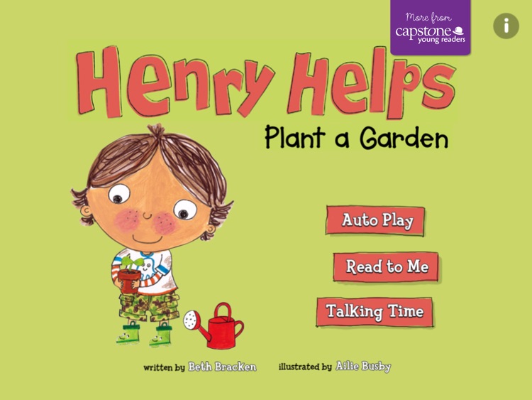 Henry Helps Plant A Garden by Capstone Digital
