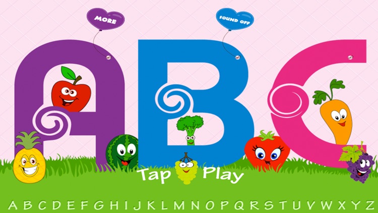 ABC Baby Fruit Flash Cards for PreSchool Kids by Haris Izhar