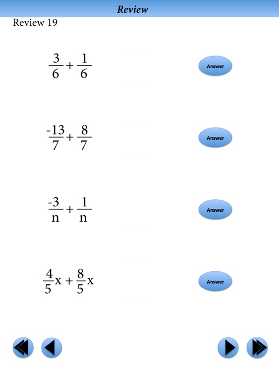 Adding Fractions Part 1 by Douglas Bump