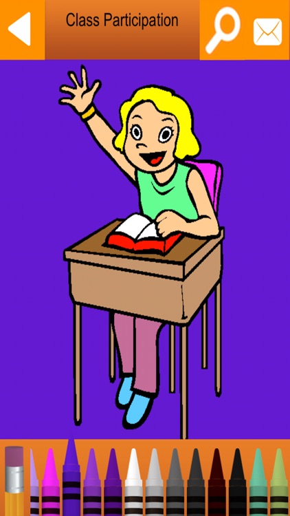 School Coloring Book by theColor.com by TheColor.com