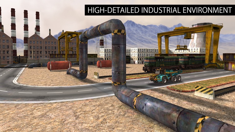 Train Station 3D Parking by Transylgamia