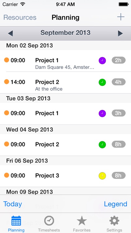 Timewax Planning & Time Sheets by Timewax B.V.
