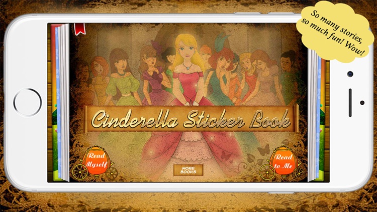 Cinderella Sticker Book by Story Time for Kids by Mariya Bohari