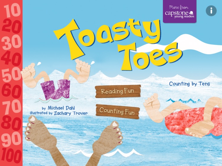 Toasty Toes: Counting By Tens by Capstone Digital
