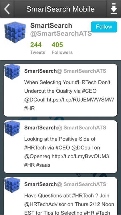 SmartSearch Mobile by Advanced Personnel Systems, Inc.