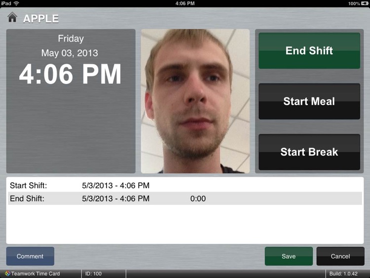Teamwork Time Card 4.5 by Teamwork Retail