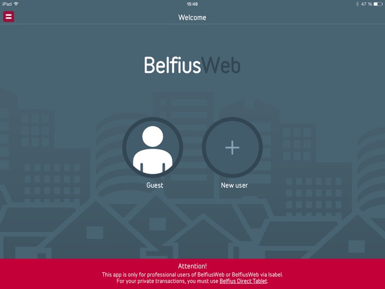 BelfiusWeb Tablet by Belfius Bank
