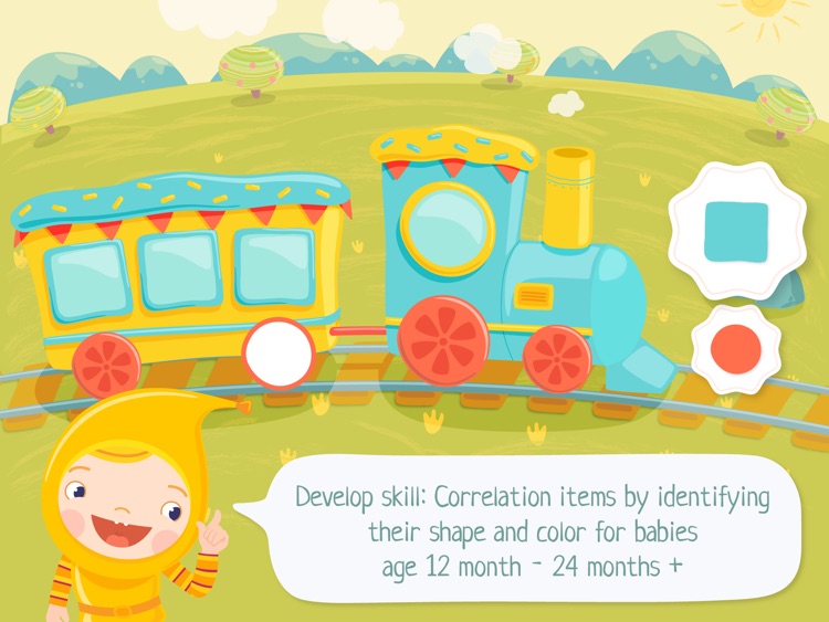 Kiddy Colored Shapes: Learning shapes for tots by KWE Tec Inc.