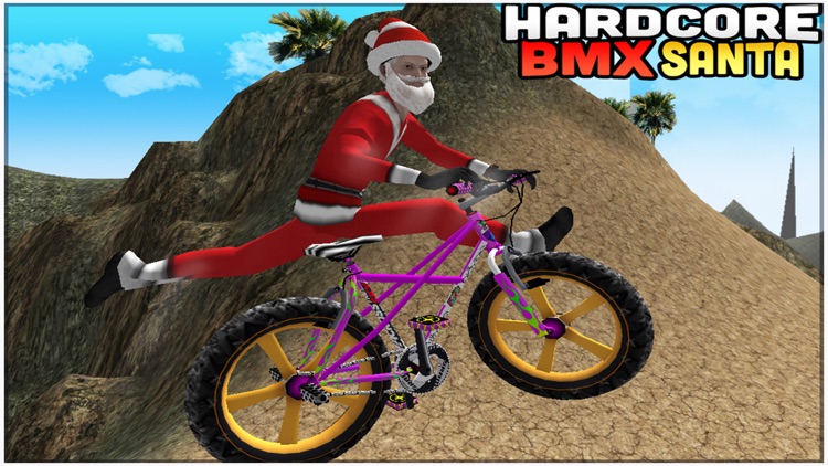 Hardcore Bmx Santa by Abdul Qadir
