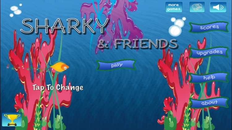 Sharky & Friends' Endless Water Flyer Game by Krafty Apps LLC