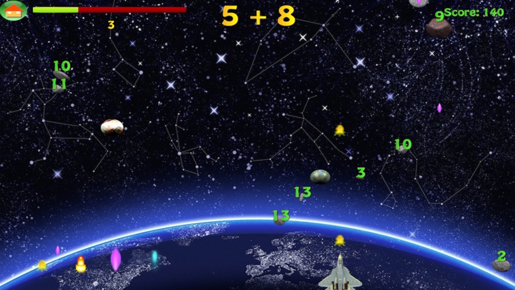 Jet Fighter Math Game for Preschool, Kindergarten, First Grade and ...