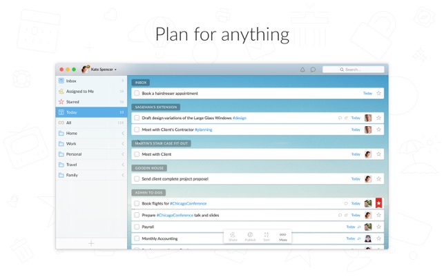 ‎Wunderlist: To-Do List & Tasks on the Mac App Store