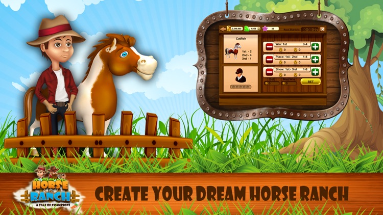 Horse Ranch - Horse Farm Simulator - Raise and Race Horses by Appimize