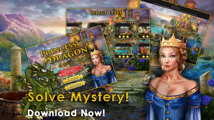 Princess and the Dragon - Hidden Object Game by Fireboy Softwares