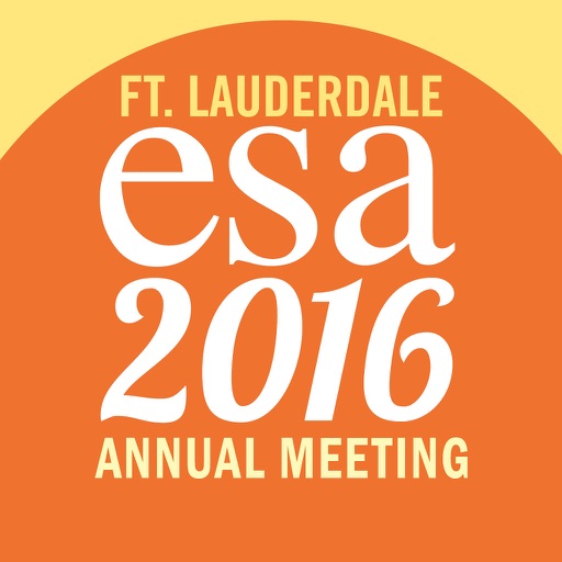 ESA 2016 Annual Meeting by Confex