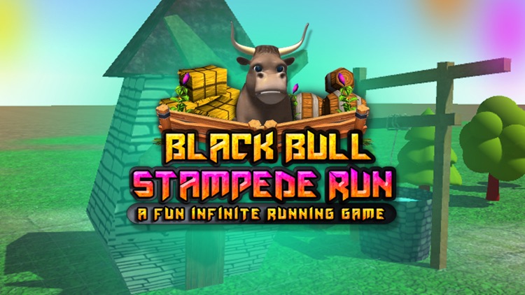 3d black bull stampede run- A fun infinite Running game by kanwal rehan