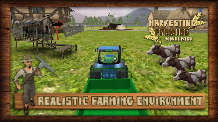 Harvesting Tractor Farming Simulator Free by Rafique Ahmed