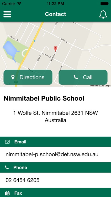 Nimmitabel Public School by Matthew Becker