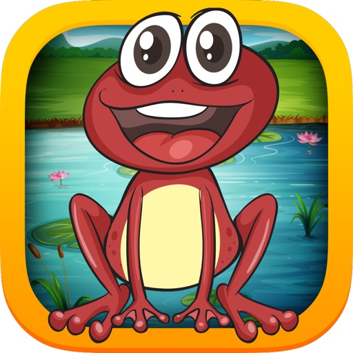 Frog-in-Motion Leap n' Greet Slingshot Game Free by Jose Castro-Frenzel