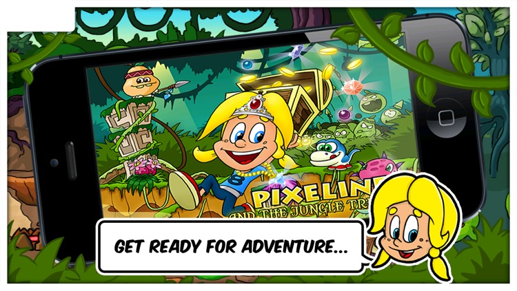 Pixeline and the Jungle Treasure by Krea Medie A/S
