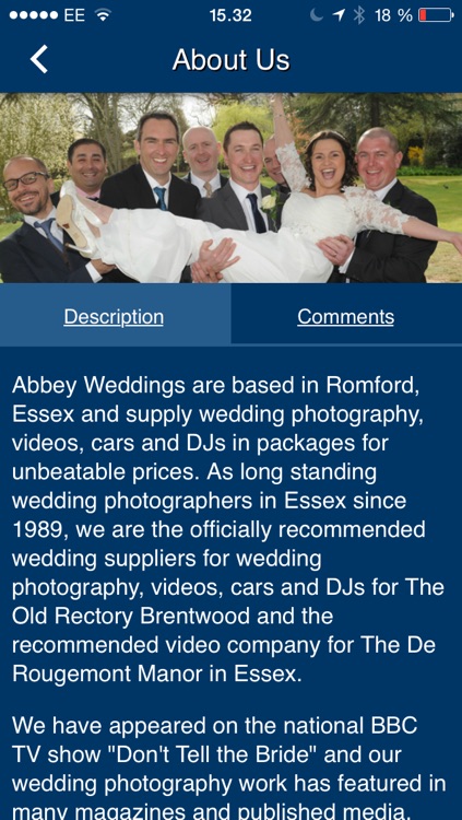 Abbey Weddings by BWAR Ltd