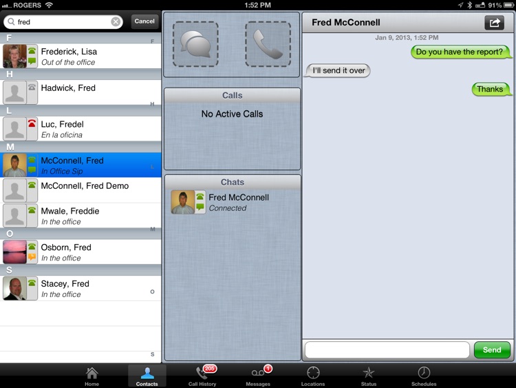 MiCollab Client Mobile for iPad by Mitel Networks Corporation